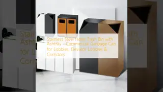 Outdoor Dual Trash Bin