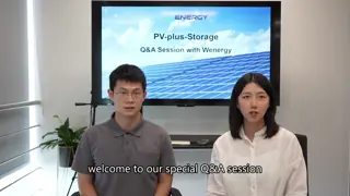 Wenergy Q&A | Solar PV & Energy Storage