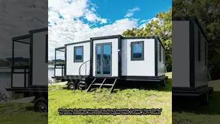 China Wheel-Mounted Dual-Wing Expandable Container House for Scenic Homestays for sale