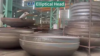 Iranian Order Ready to Ship 1800×12 SA516 Gr70N Elliptical Head