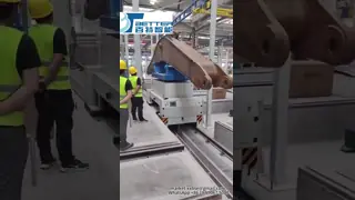 Heavy Load and High Precision: An Intelligent Track Transfer System Specially Designed for Robotic A