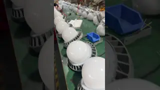 High Brightness High Bay Light Aluminum Tempered Glass 50w 100w 150w Led Explosion  Proof Light