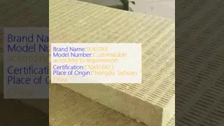China Low Density Rock Wool Insulation Board Lightweight With Heat Preservation for sale