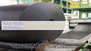 ST630 ST2000 Scratch Cold Resistant Conveyor Belt