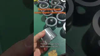 Tungsten Carbide Sealing Rings from a Chinese Factory