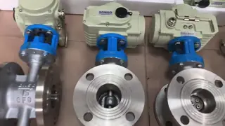 China SS304 Electric Actuator Butterfly Valve Metal Hard Seal Wafer Type 2 Inch 380V AC IP67 160Nm for sale