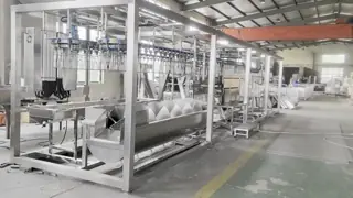 China CE Stainless Steel Free Installation Automatic 1000 Chickens Per Hour Factory Compact Chicken Slaughtering Machine Line for sale