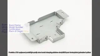 China ATM equipment accessories sheet metal stamping parts stainless steel SECC electroplated galvanized sheet steel sheet for sale