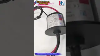 CANBUS Signal Slip Ring combine Power for Robotic Arm