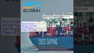 FCL Shipping Service From China To Said Port, Africa Comprehensive Logistics And Freight Solutions
