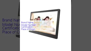 China Frameo 8 Inch Digital Photo Frame with 800x600 LCD Screen, 8GB Memory and Multiple Connectivity Options for sale
