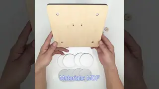 China Sublimation Blank MDF Magnets Photo Frame Diy Graduation Photo Frame Personalized MDF Photo Frame for sale