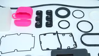 China Customized Shape Silicone Press Mold with 30-90 Shore Hardness and High Temperature Resistance for sale