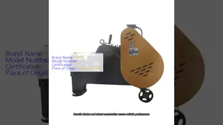 China 3KW-2P Motor Power 48T/MIN Cutting Speed 6-40MM Cutting Diameter Steel Bar Cutter Rebar Cutting Machine for sale