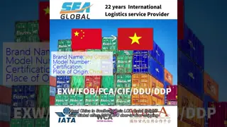 China China to Southeast Asia LCL Ocean Freight|| DDP/DDU Door to Door shipping for sale