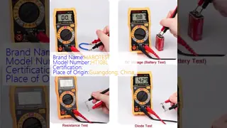 Habotest Digital Multimeter 600V Backlight