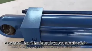 MP5 Hinge Lifting Ring Head CDT3 CGT3 Rod Type Differential Hydraulic Cylinder