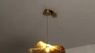 Custom Hotel Lobby Chandelier Luxury Stone Glass
