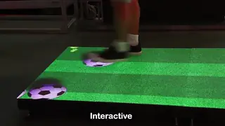 China LED screen dance floor panel P3.91 P4.81 LED dance floor tile display screen for sale