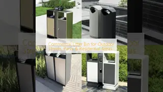 Outdoor Waste Bins For Parks & Streets