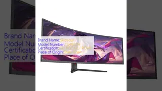 China 5K Monitor 49 Inch Monitor Curved Gaming Monitor PC with Freesync 2025 New Arrival High Resolution for sale