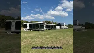 Factory-Supplied Outdoor Space/Apple Capsule | Camping Homestay & Smart Office Container Lounge