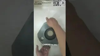 View VOE14547274 Mining EC290B Excavator Swing 1 Stage Planetary Gear Carrier Demo