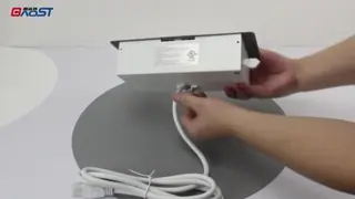 Compact Desk Mount Power Outlet Box Provide Convenient Power And 3 Charging Ports Solutions For Coll