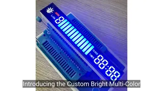 14.2mm Ultra Bright 7 Segment LED Display for Kitchen Devices