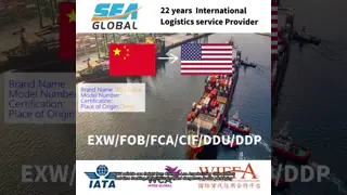 Sea  Freight logistics from China to Los Angeles Freight Service