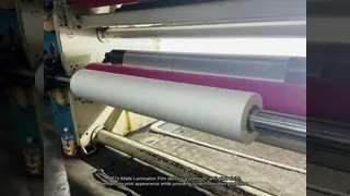 Multiple Extrusion Matte Laminating Film Sheet Compatible With Various Printing Inks Engineered To Deliver Matte Finish And Lamination Results