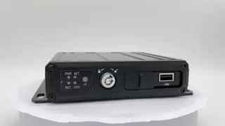 China Industrial Design 2 USB 4G Mobile DVR Support 4G GPS LAN Video Loss Alarm Function for sale