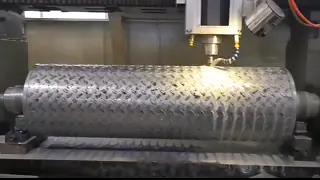 CNC Engraved Embossing Roller