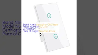 China Touch WiFi Dimmer Light Switch Smart Wall Mounted 600W 100-240V AC with App and Voice Control for sale