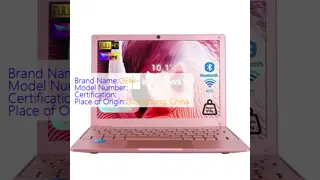 China 10.1 Inch Slim Portable Laptop with Intel N4000 Dual Core Processor and 128GB SSD for Home & Student for sale