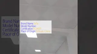 China Class A Fire Resistant PVC Gypsum Ceiling Tiles 7-12mm Thickness 595x595mm to 603x1212mm Sizes for sale