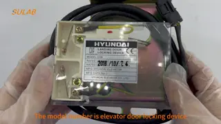 Elevator Door Lock Device Moving Contact Elevator Lobby Hook Floor Door Device Lock Elevator Door Lo