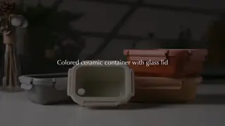 ceramic food storage container