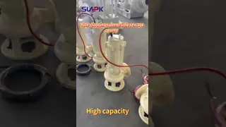 China 90KW 1000m3/H Sewage Pump Large Bore For Urban Drainage for sale