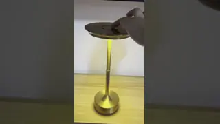 View Rechargeable Portable Charging Touch USB LED Desk Lamp Demo