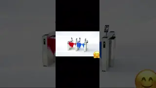 China RFID Card Wheelchair Lane Brushless Motor Retractable Flap Barrier for sale