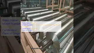 Aluminum Alloy 8011 Foil for Steam Pipe Insulation(0.05 mm | Custom Width | Anti-Oxidation Layer)