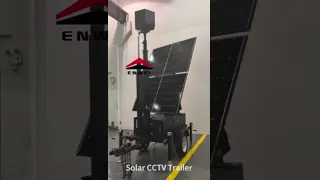 Solar CCTV Trailer