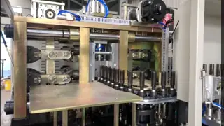 China Hot Sales Automatic Multi Cavity Plastic Water Bottle Barrel Stretching Blow Molding Equipment for sale