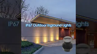 China Inground Uplight Light IP67 CE Waterproof 316 Stainless Steel Trim DC 24V For Garden Yard for sale