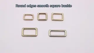 Metal Rectangle Loop Buckle for Bag Strap