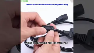 China 13.5mm Clip On Ferrite Core for Video and Audio Cables with -40 to +125°C Operation Temperature for sale