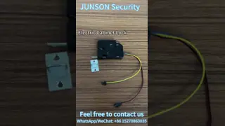 China No Pole Sturdy Small New Designed Electric Cabinet Lock for sale