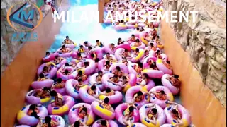 China 30KW Low Noise Lazy River Machine for Amusement Parks - 2-4m Width, 70-80m Coverage for sale