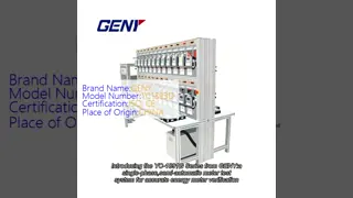 YC-1891G Series Single-Phase Semi-Automatic Meter Test System
